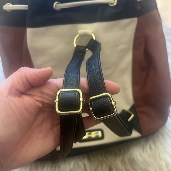 Steve Madden | Bags | Steve Madden Vegan Leather Colorblock Backpack ...